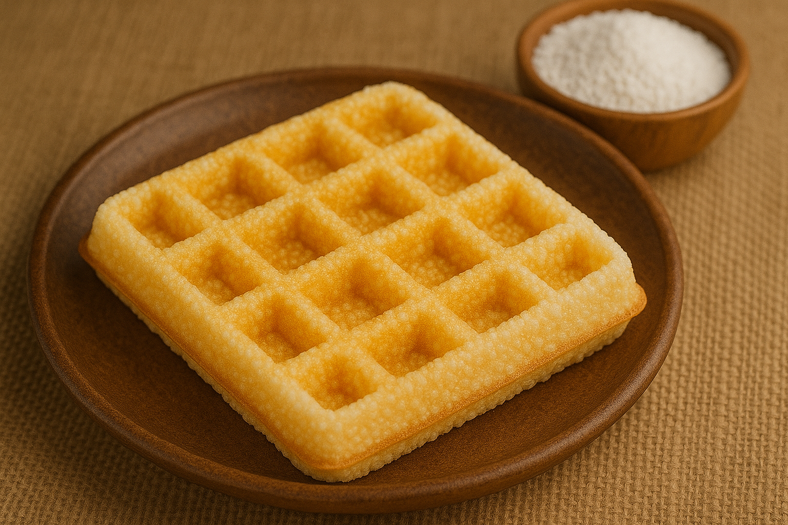 Receita de waffle de tapioca simples e prática